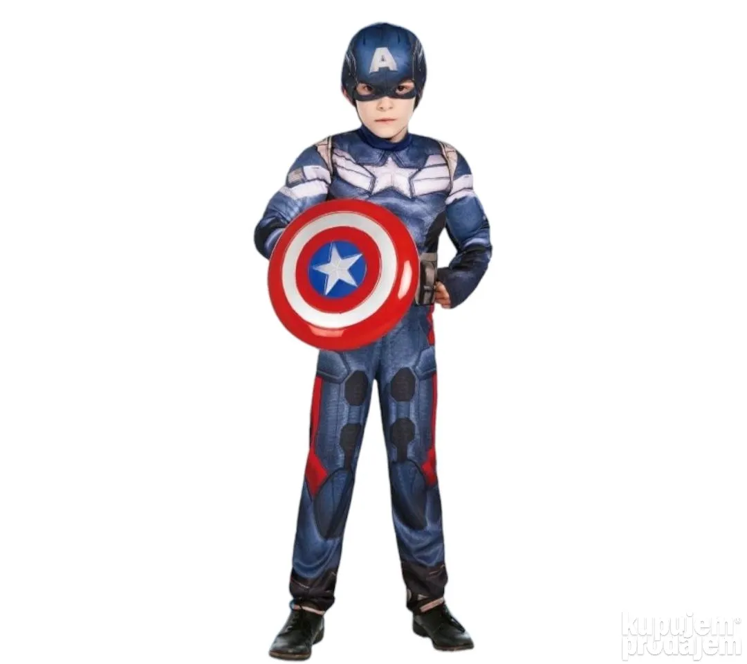 Kapetan amerike kostim za decake - Kapetan amerike kostim za decake