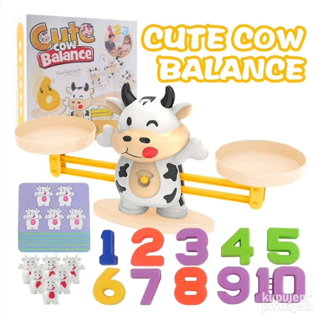 Krava igra balansa i matematika 2K24M292 - Krava igra balansa i matematika 2K24M292