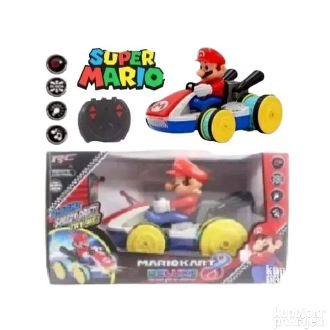 Rc Super Mario Deluxe Mariokart - Rc Super Mario Deluxe Mariokart