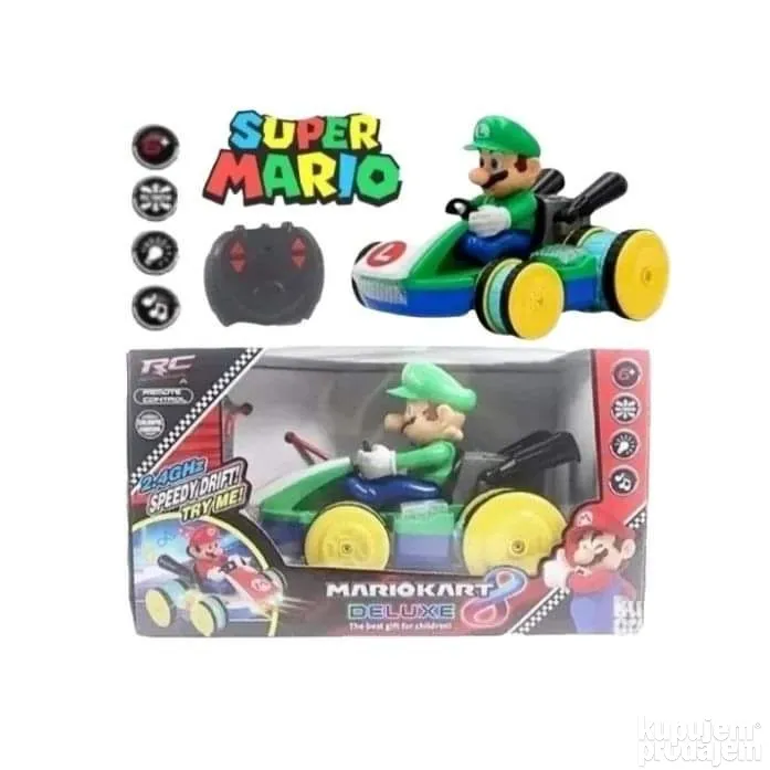 RC Super Mario- luiqi mariokart - RC Super Mario- luiqi mariokart