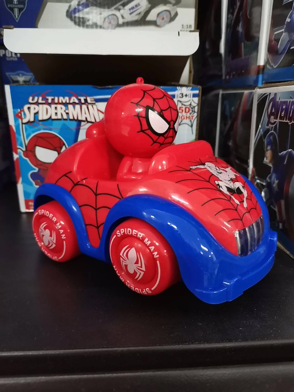 Spiderman auti muzcki i svetleci - Spiderman auti muzcki i svetleci
