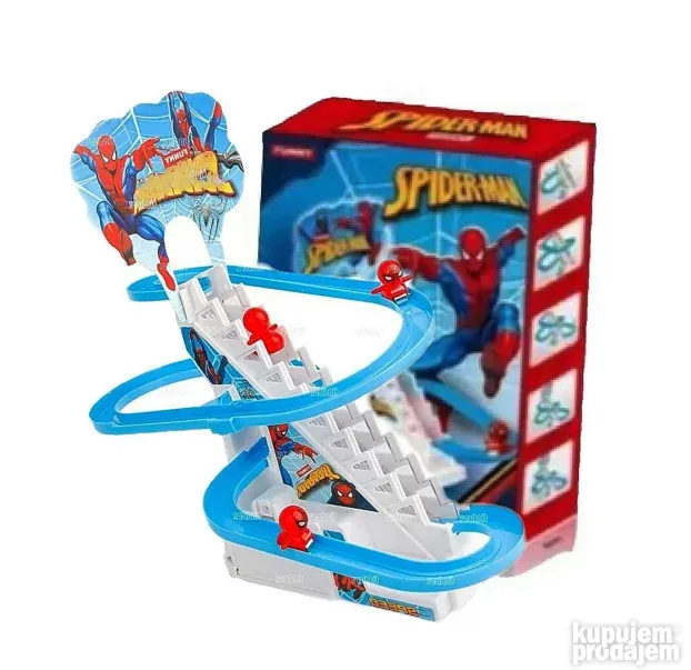 Spiderman tobogan muzička igračka za decu - Spiderman tobogan muzička igračka za decu