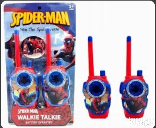 Spiderman toki-voki na baterije 2K24M116 - Spiderman toki-voki na baterije 2K24M116