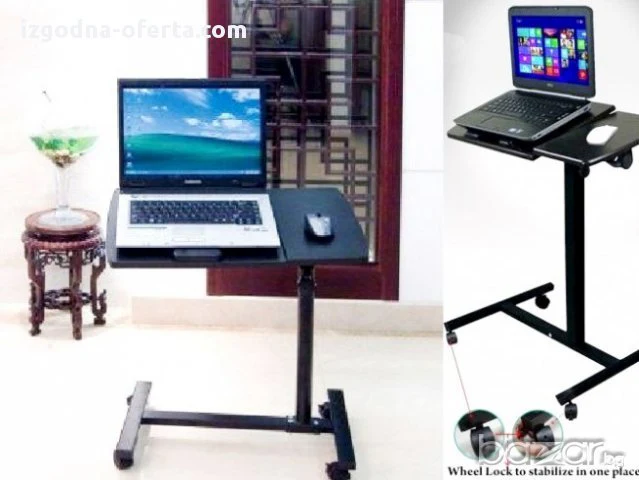 Sto za laptop pokretni sto za laptop HS-302 sa tockicima - Sto za laptop pokretni sto za laptop HS-302 sa tockicima