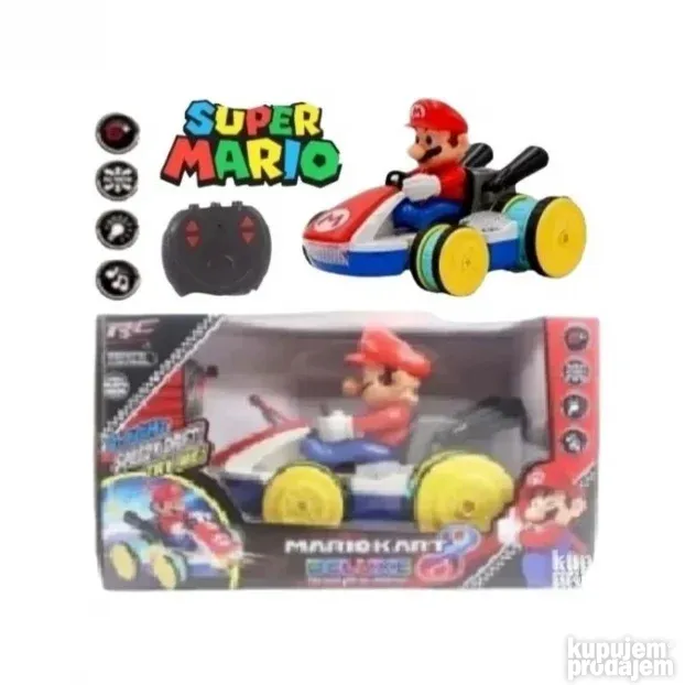 Super Mario Deluxe Mariokart RC sa baterijama - Super Mario Deluxe Mariokart RC sa baterijama