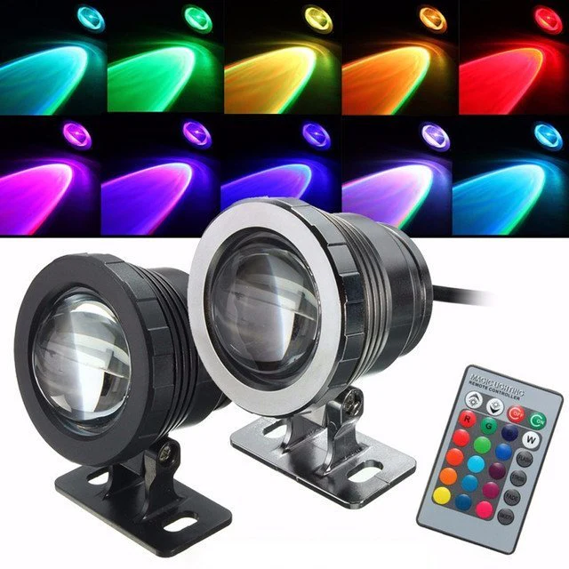Vodootporni LED RGB Reflektor Lampa za Bazene, Fontane 220v - Vodootporni LED RGB Reflektor Lampa za Bazene, Fontane 220v