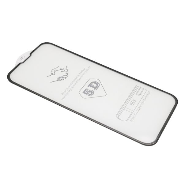 Folija za zaštitu ekrana Glass 5D za Iphone 13 Mini, crna