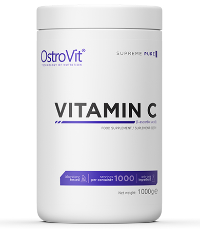 Vitamin C Powder Supreme Pure (u prahu, 1000 doza po 1 g) - 1 kg