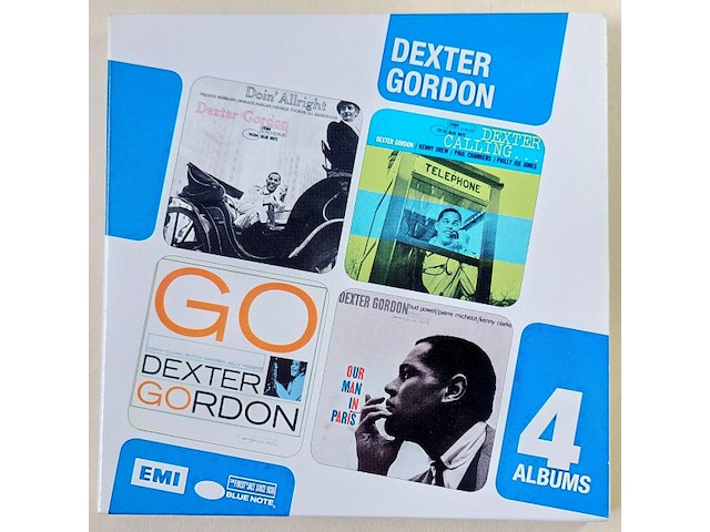 Dexter Gordon - 4 Albums (4xCD, Box Set)