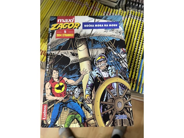 ZAGOR MAXI 5 NOĆNA MORA NA MORU