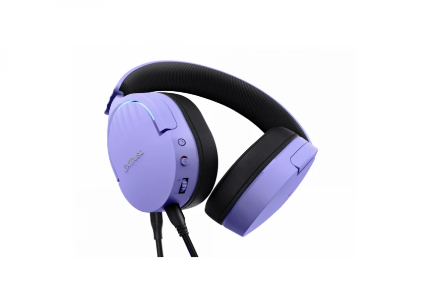 Slušalice TRUST GXT490P FAYZO 7.1/ USB/ljubičasta