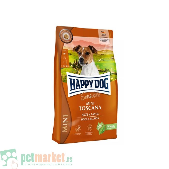 Happy Dog Sensible: Hrana za odrasle pse Mini Toscana