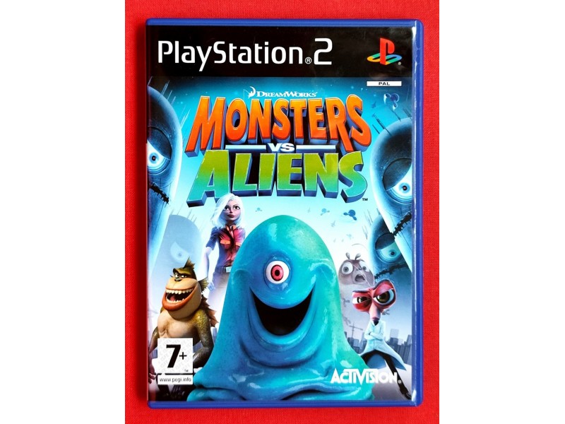 Monsters vs Aliens UK / PS2 Originalna Igra