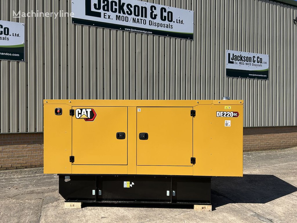 Novi Caterpillar DE220 diesel generator