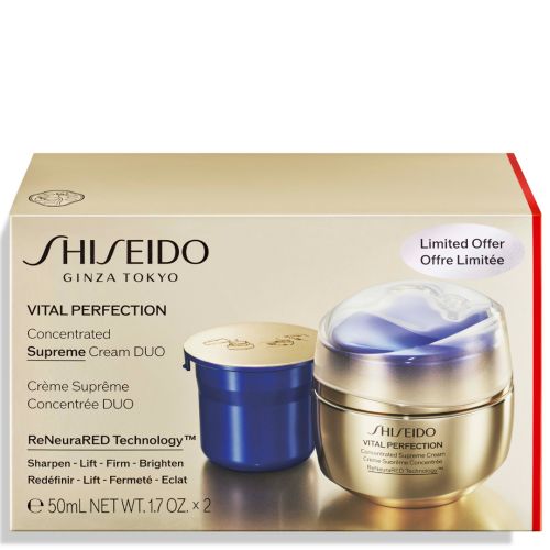 Shiseido Vital Perfection Concentrated Supreme Cream 50ml+Refill 50ml Set 24