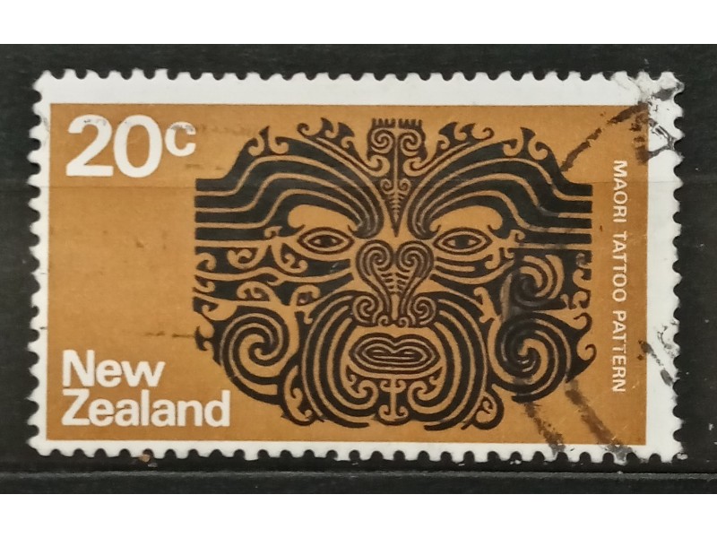 NOVI ZELAND 1970 - MASKA MAORA