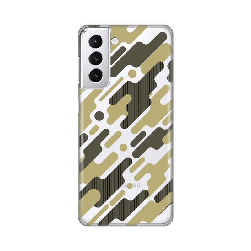 Maskica Silikonska Print Skin za Samsung G991B Galaxy S21 Army Pattern