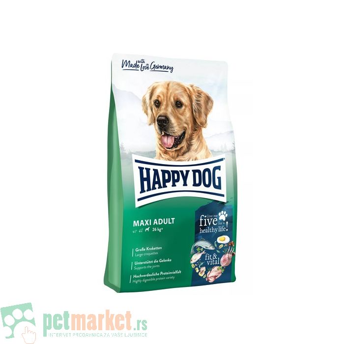 Happy Dog Fit&Vital: Hrana za odrasle pse Maxi Adult