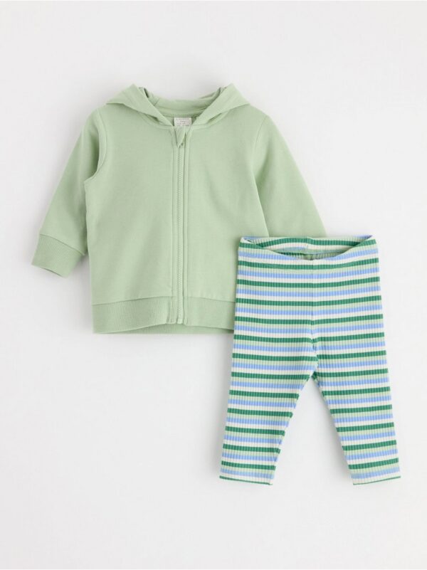 Set garderoba – 95% pamuk, 5% elastin – Set – hoodie and leggings