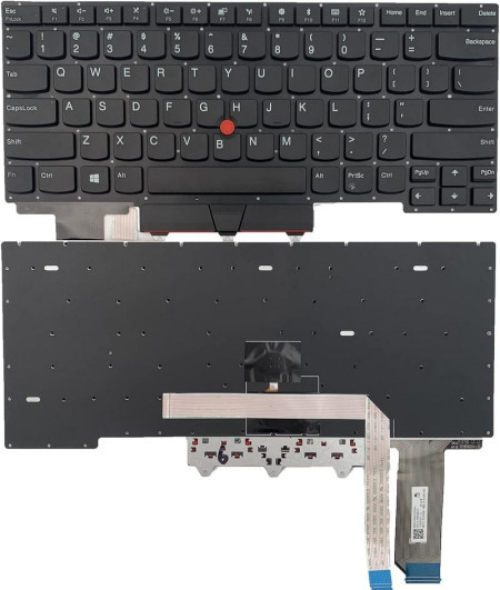 Lenovo tastatura za laptop Thinkpad E14 R14 Gen 2 mali enter pozdaisnko osvetljenje ( 110448 )