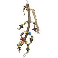 Trixie Natural Šarena igračka za papagaje i druge ptice 56cm 58981