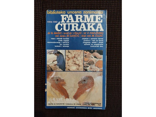 FARME ĆURAKA - Knjiga