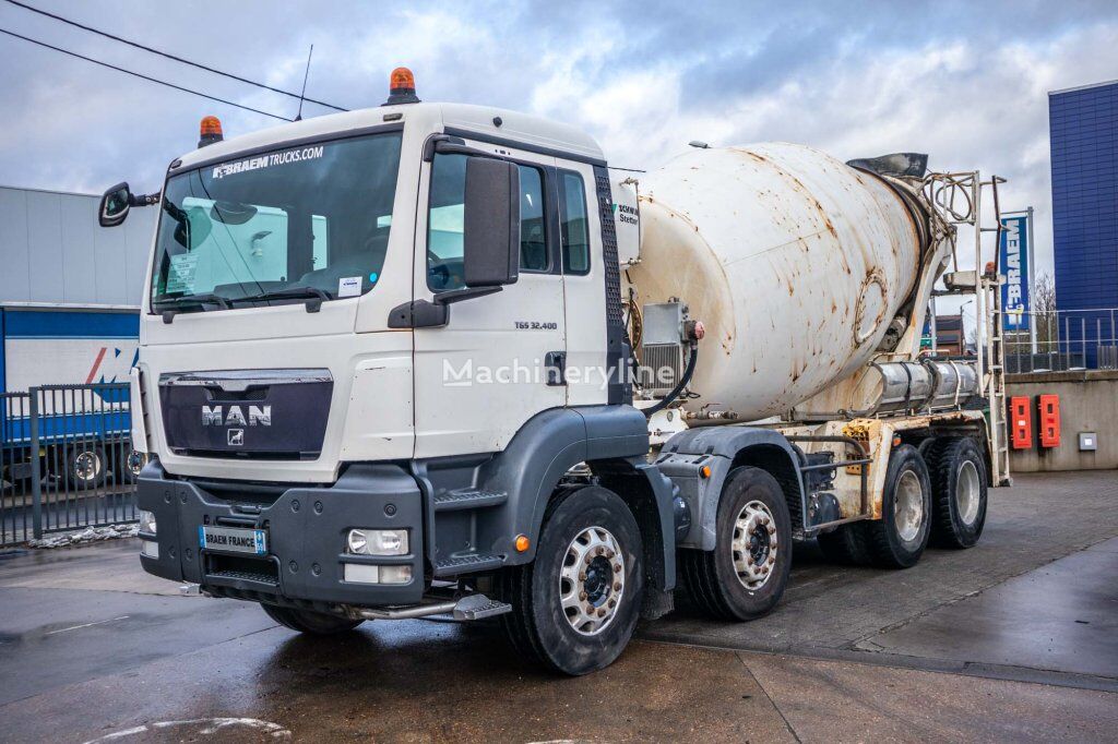 MAN TGS 32.400 BB+STETTER kamion s mešalicom za beton