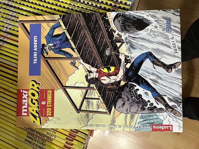 ZAGOR MAXI - 6 - Tajni agenti