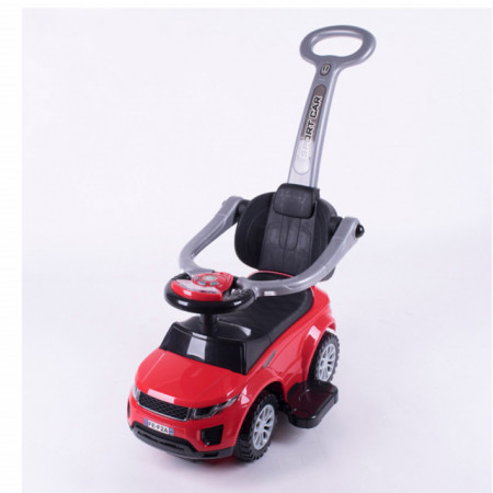 Guralica za decu Sport Car Red sa ručkom za guranje
