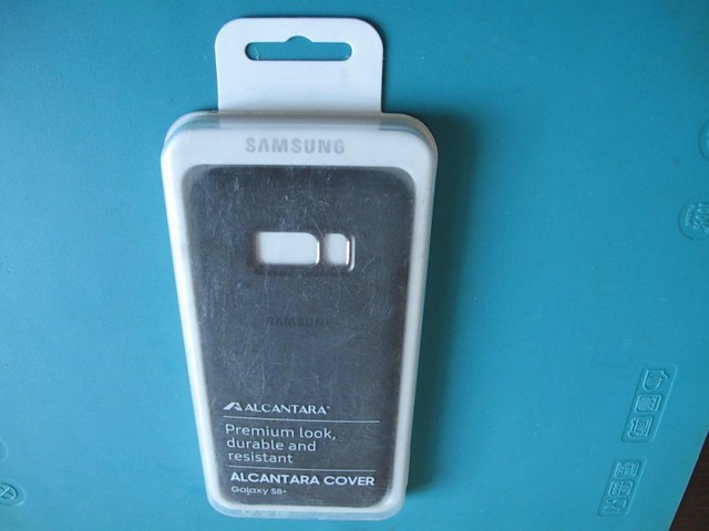 Samsung Galaxy S8+  - tamno siva Alcantara futrola