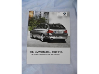 Prospekt BMW serija 3 touring 2009, 67 str, A4, meke korice.