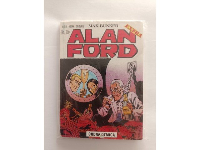 (0186) Alan Ford extra 104 Čudna otmica