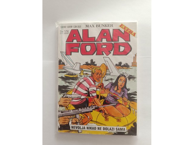 (0189) Alan Ford extra 105 Nevolja nikad ne dolazi sama