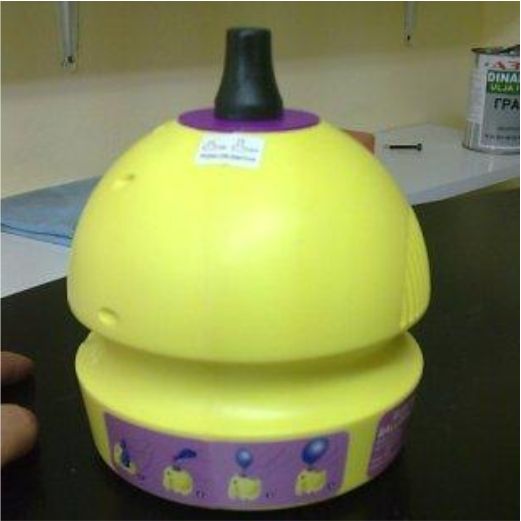 Električna pumpa za balone -žuta