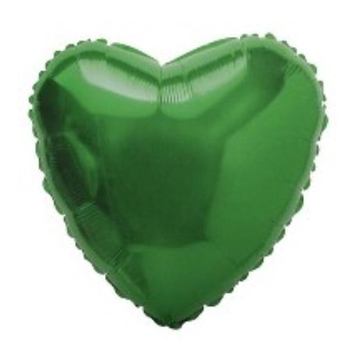 Folija zeleno srce 18″