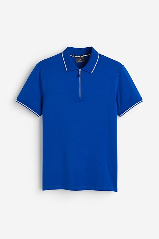 POLO MAJICA S RAJSFERŠLUSOM SLIM FIT