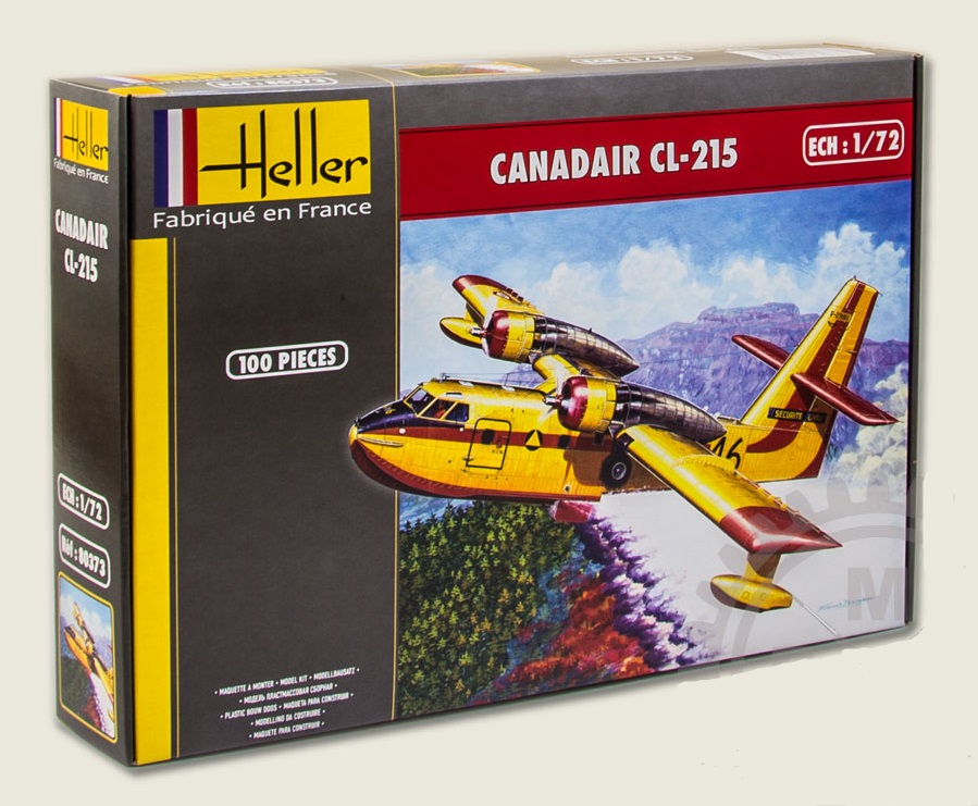 HELLER 1/72 Canadair CL-215 Securite Civil