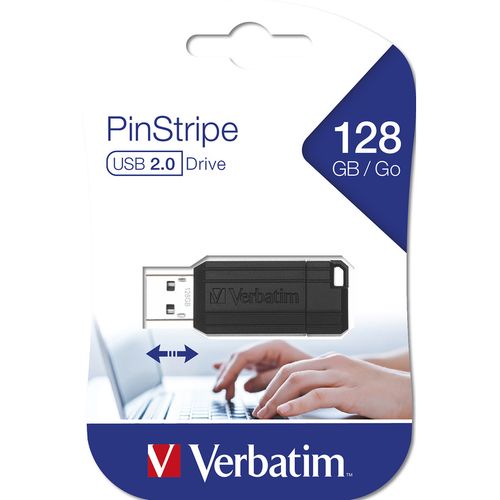 Verbatim Pinst. USB 128GB Blac (49071)