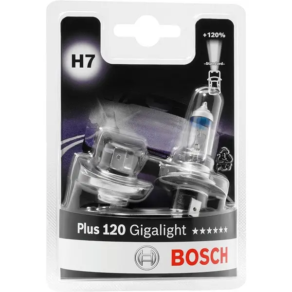 Bosch Gigalight Plus 120 H7 Sijalice za auto, 12V, 55W, Blister