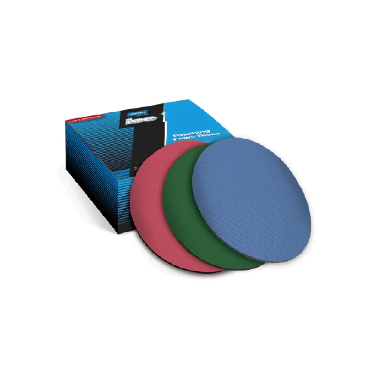 NORTON Q255 Brusni Disk, Plavi, P1500, 80mm