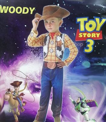 Akcija kauboj kostim Woddy Vudi šerif Toy story