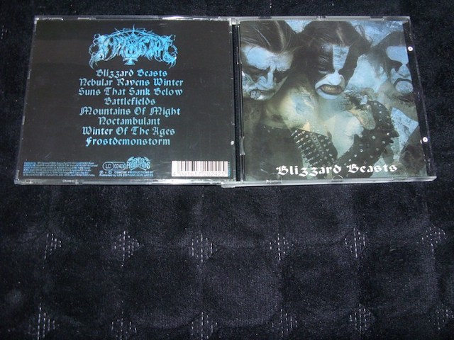 Immortal – Blizzard Beasts CD Osmose France 1997.