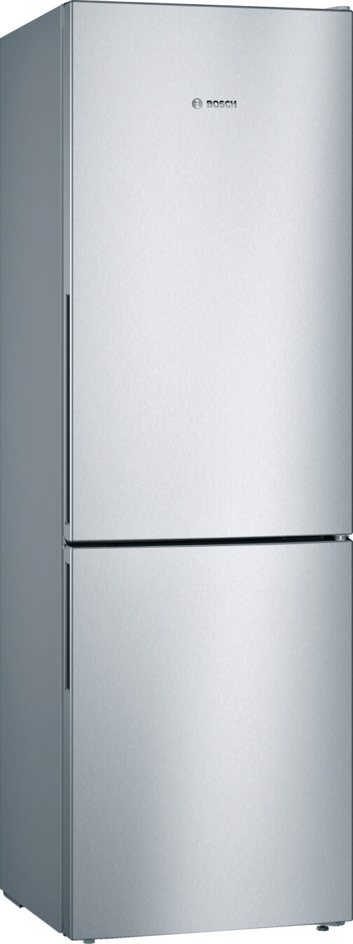 Bosch, Samostojeći frižider sa zamrzivačem dole 186 x 60 cm Izgled nerđajućeg čelika