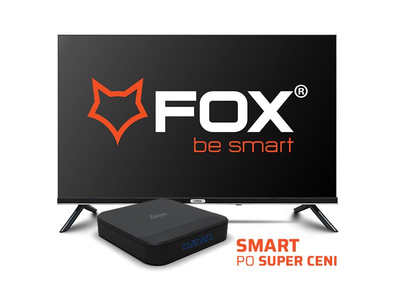 FOX TELEVIZOR + SMART BOX (TV 32DTV240D + X WAVE TVBOX-110)