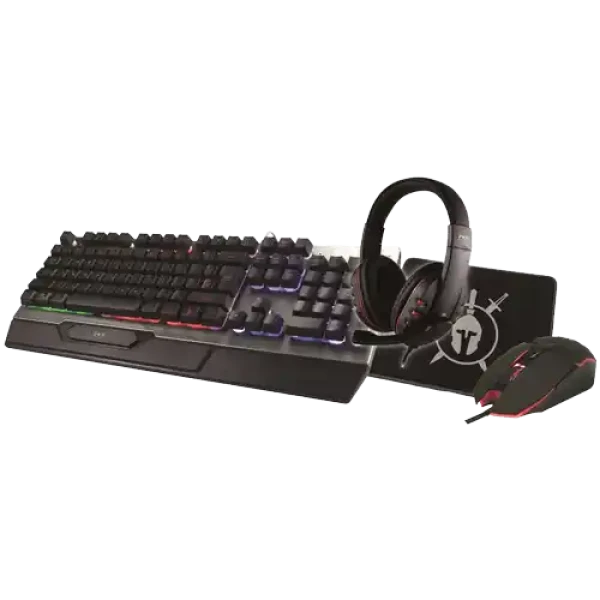 Gaming set MS Industrial Elite C500 4u1 Tastatura, miš, slušalice, podloga