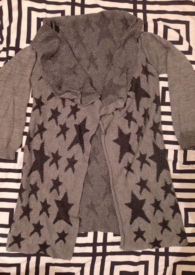 Džemper/kardigan sa zvezdicama