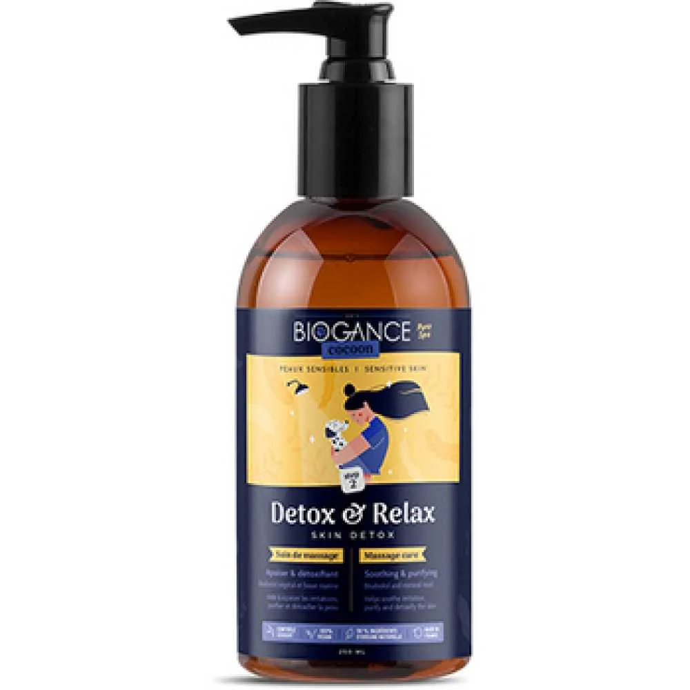Biogance Cocoon Spa2 Detox&Relax Skin Detox Massage care sensitive skin 250ml
