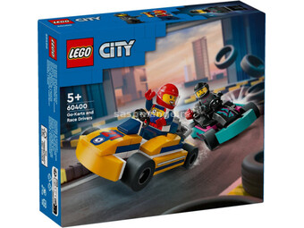 Lego city great vehicles go-karts and race drivers ( LE60400 )