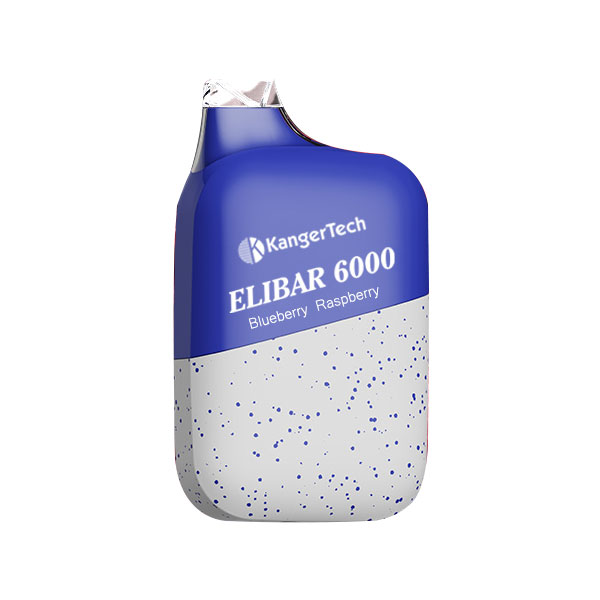 ELIBAR 6000 PUFFS BLUEBERRY RASPBERRY 20MG
