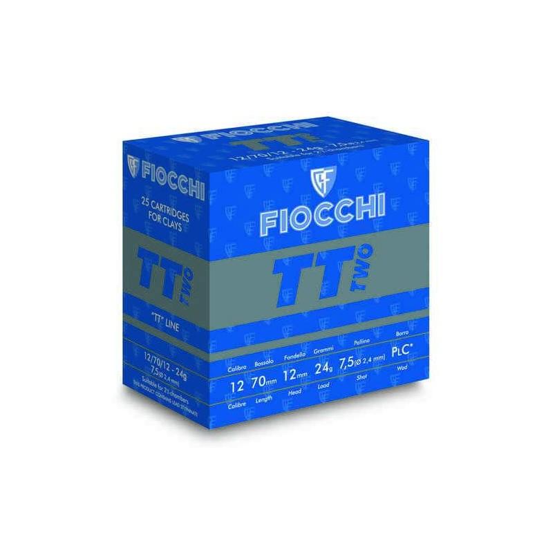 Patron FIOCCHI TT2 12/70 24g 2,4mm TRAP